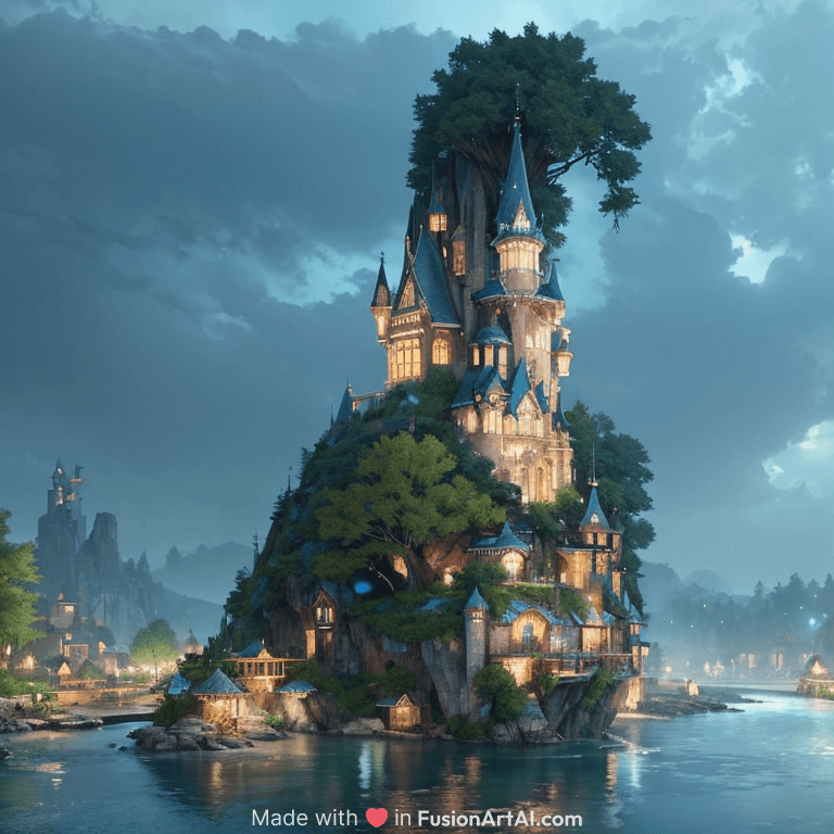 Koray Calioglu | beautiful and immersive magical town, magical ...