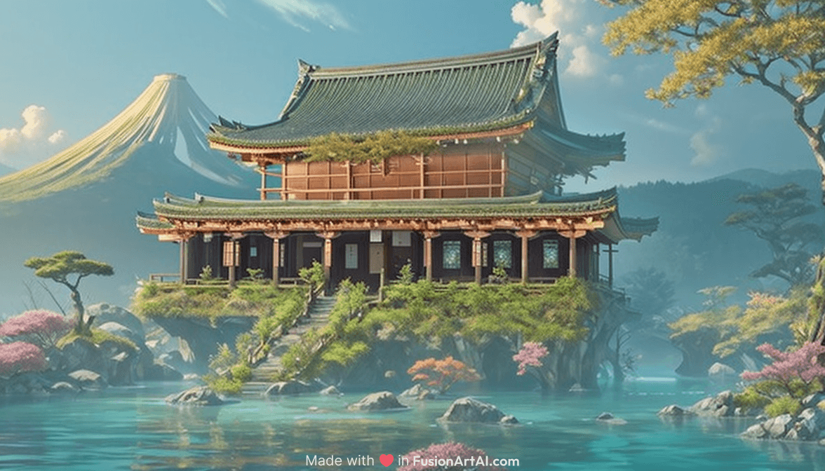 AkInar Rovatch | overgrown foliage overtaking massive japanese temples ...