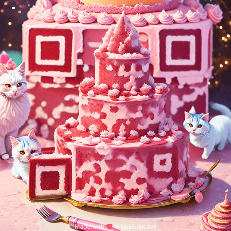Trân Nguyễn | pink cake, magical realism, highly detailed, best quality ...